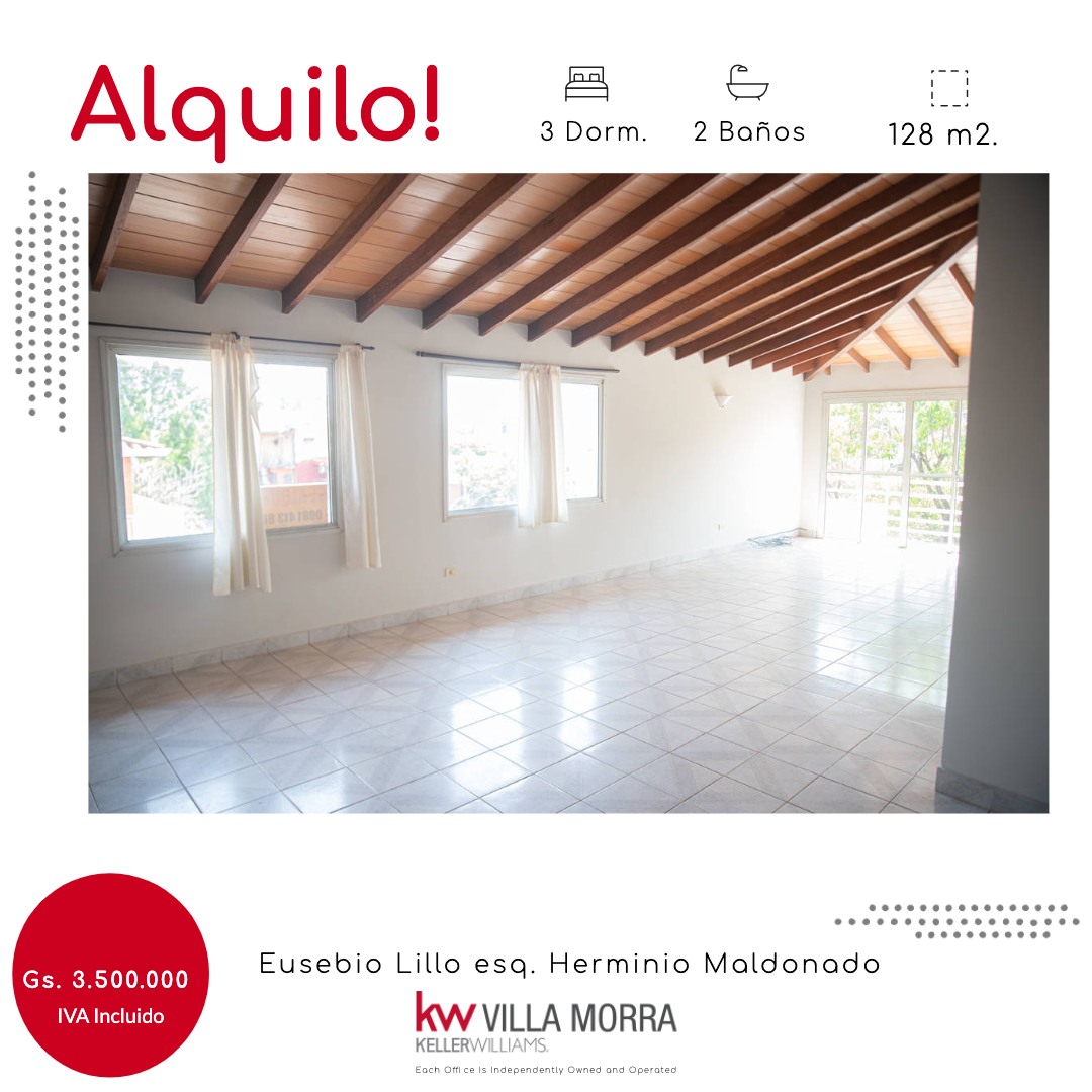 Alquilo Amplio Departamento En Bo. San Cristóbal. Ref. #O54EC1 - InfoCasas.com.py